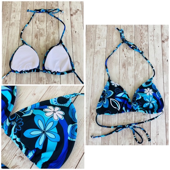 Lililane | Swim | Lililane Tri String Bikini Top | Poshmark